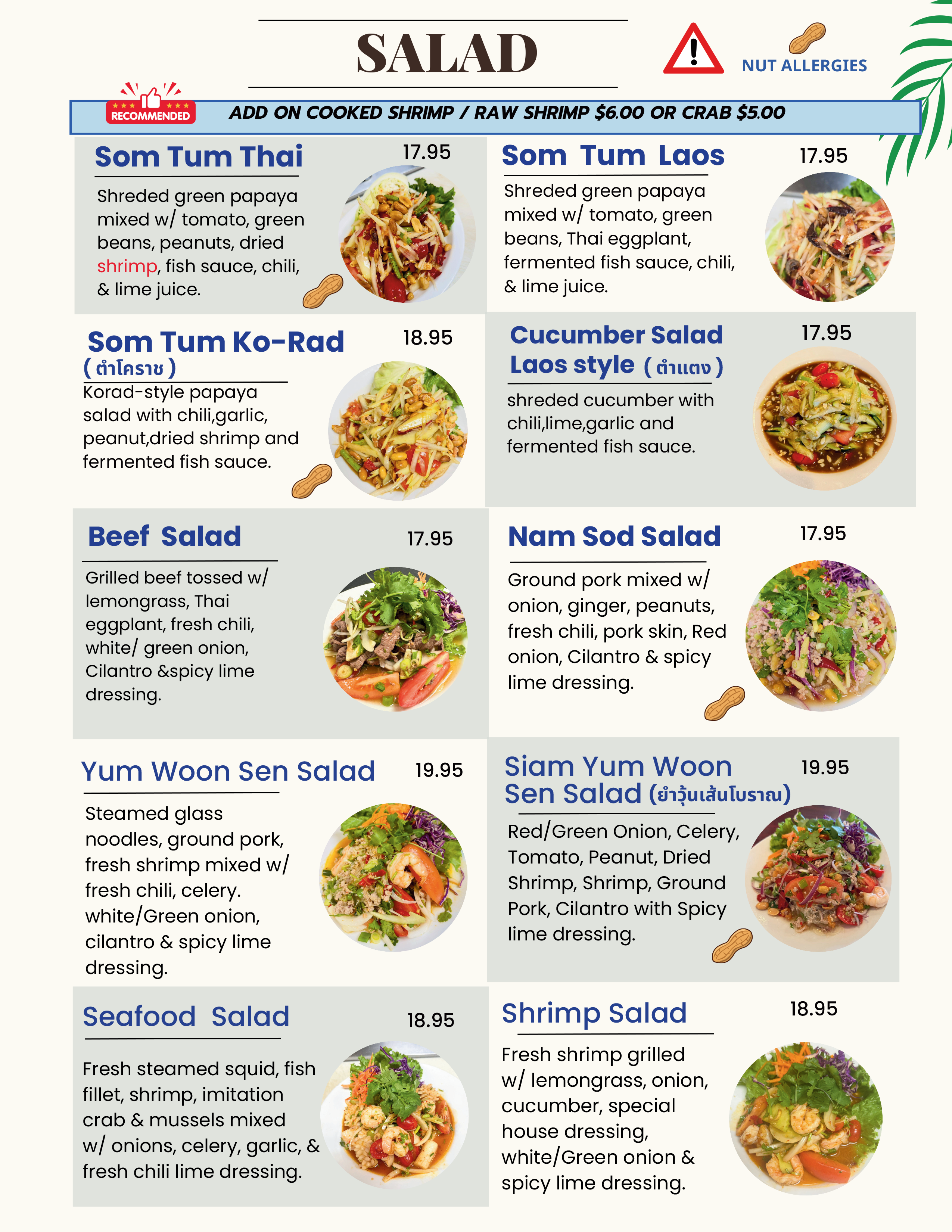 Restaurant Menu
